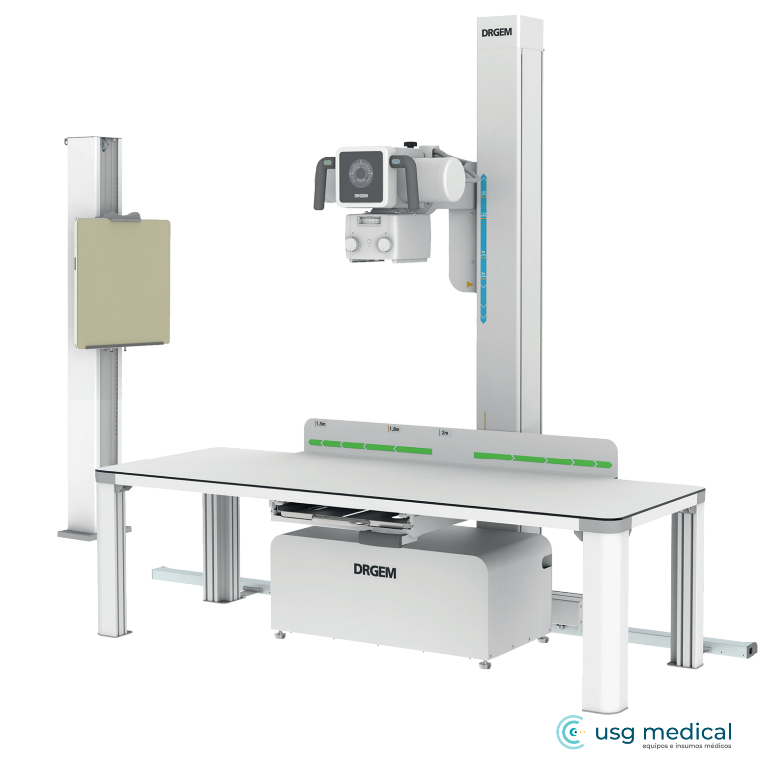 Sala de Rayos X – DRGEM GXR-E25S – USG Medical